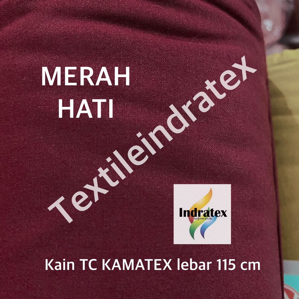 Jual ( per 1 roll ) Kain katun jepang TC KAMATEX rollan lebar 115 cm ...