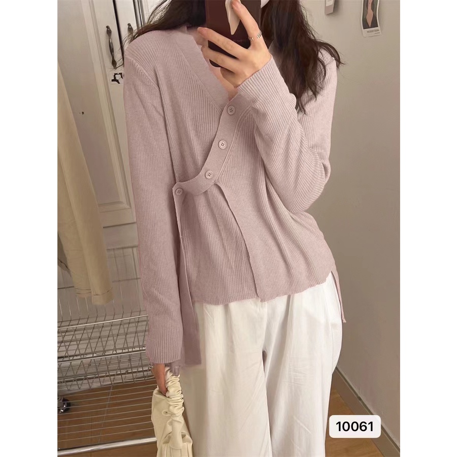 Jual Cardigan Cindy Wanita Soft Knit Import - Kardigan Top Crop Korea - Outer Rajut Wanita TM ...