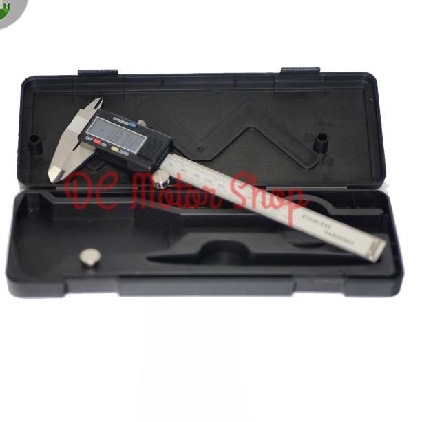 Jual Jangka Sorong Sigmat Digital Vernier Caliper / Kaliper 150mm Stainless | Shopee Indonesia