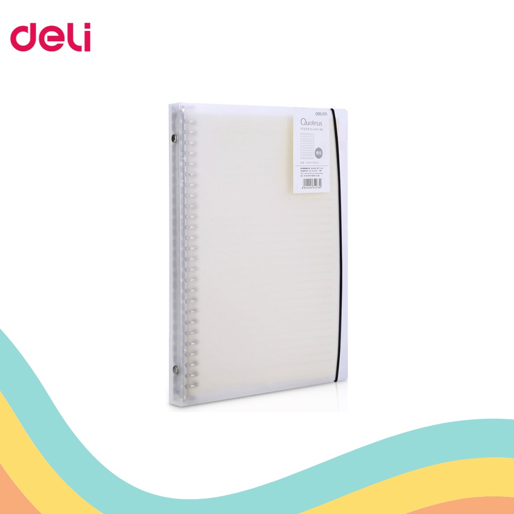 Jual BINDER MAP TALI + LOOSE LEAF B5 DELI HB-560 (1 PCS) | Shopee Indonesia