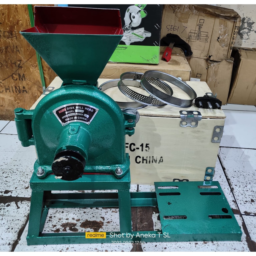 Jual Disc Mill FFC15 Mesin Giling Tepung FFC15 Mesin Penggiling Tepung ...