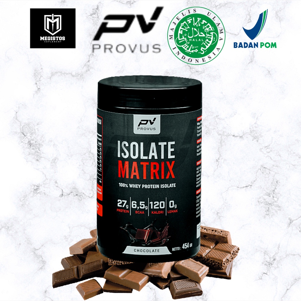 Jual Provus Matrix 100% Whey Protein Isolate | Shopee Indonesia