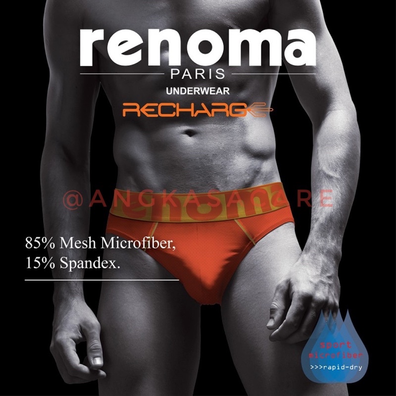 Jual CELANA DALAM RENOMA RECHARGE /BRIEF RENOMA RECHARGE RENOMA MICROFIBER UNDERWEAR | Shopee ...