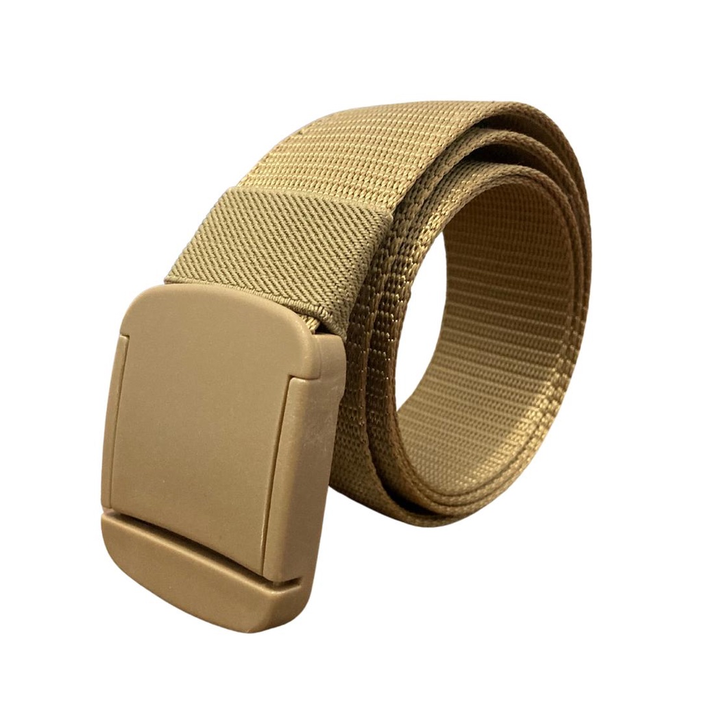 Jual SABUK GESPER IKAT PINGGANG PRIA CANVAS NYLON ANTI XRAY KEPALA KOKOH ANTI DETECTOR UNTUK ...