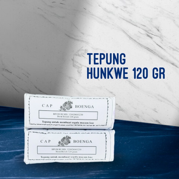 Jual Hunkwe Cap Boenga ( 120 gr ) Tepung Bunga Hunkue Hun Kue | Shopee ...