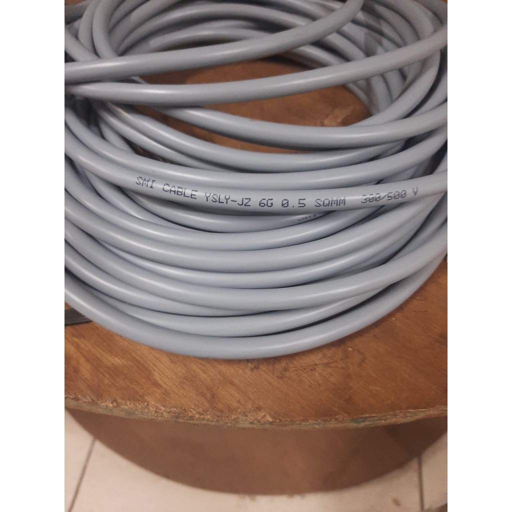 Jual KABEL KONTROL YSLY 6x0.5 mm2 SMI | Shopee Indonesia
