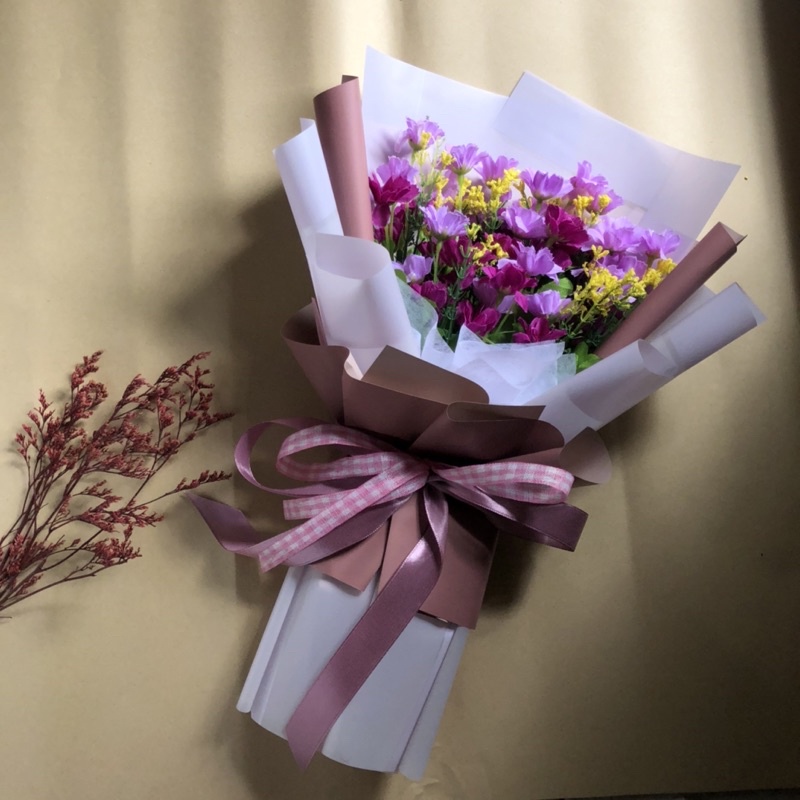 Jual (READY) BUCKET BUNGA PALSU DAISY KUPU KUPU UK SMALL | Shopee Indonesia