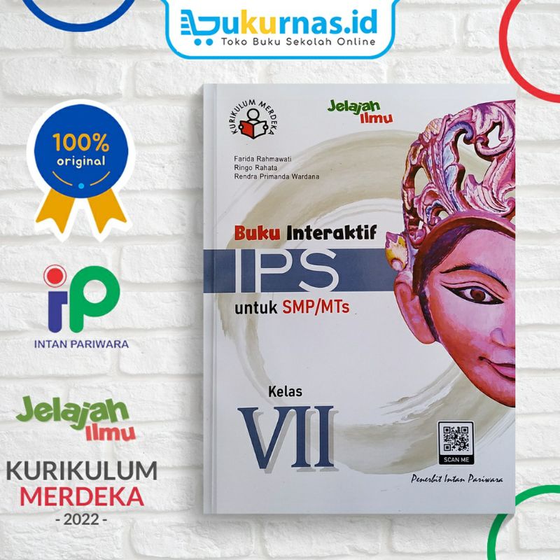 Jual BUKU INTERAKTIF IPS KELAS VII,7 SMP KURIKULUM MERDEKA BELAJAR TAHUN 2022 INTAN PARIWARA ...