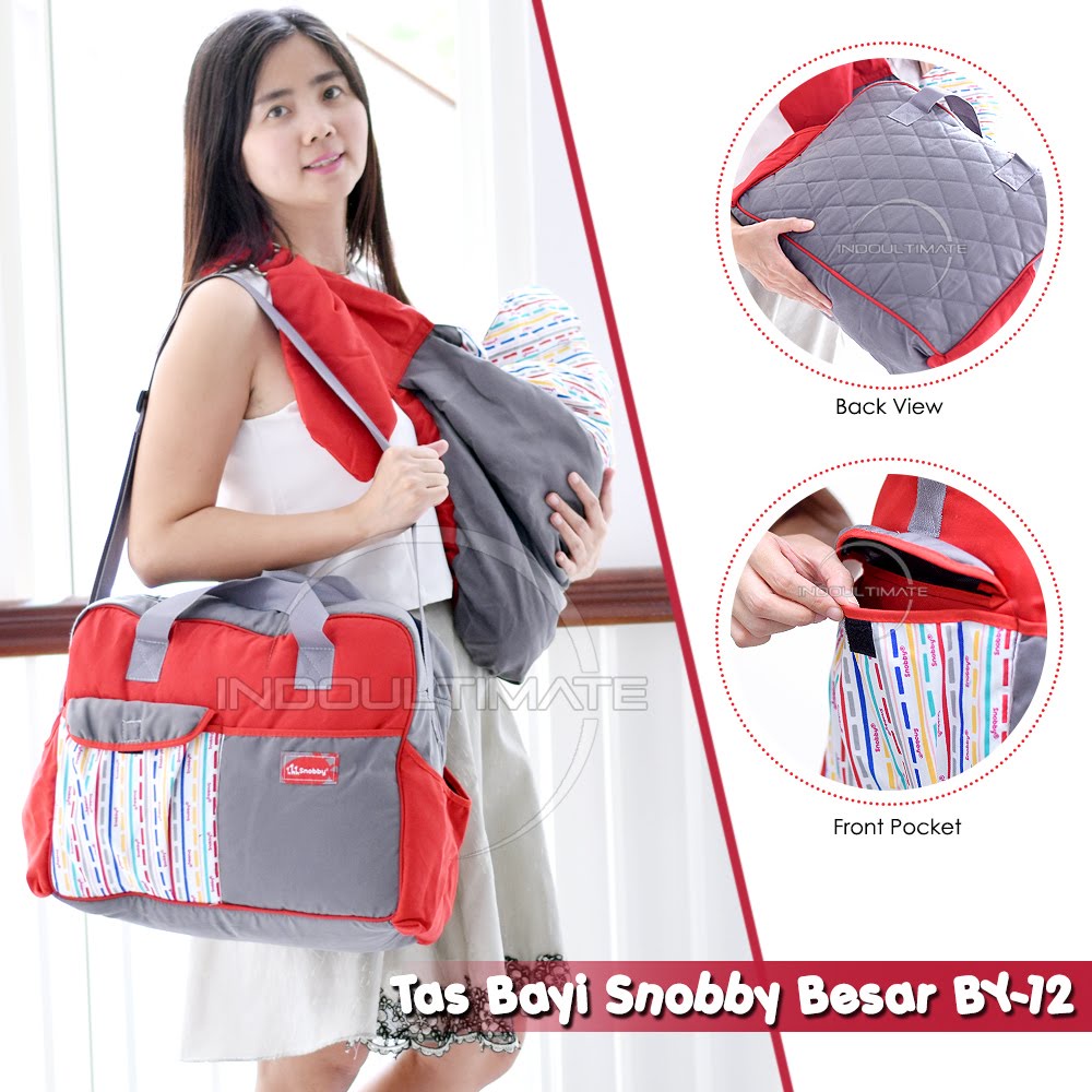 Jual Tas Bayi JUMBO Tas Perlengkapan Bayi Snobby Tas Popok Bayi Tas ...