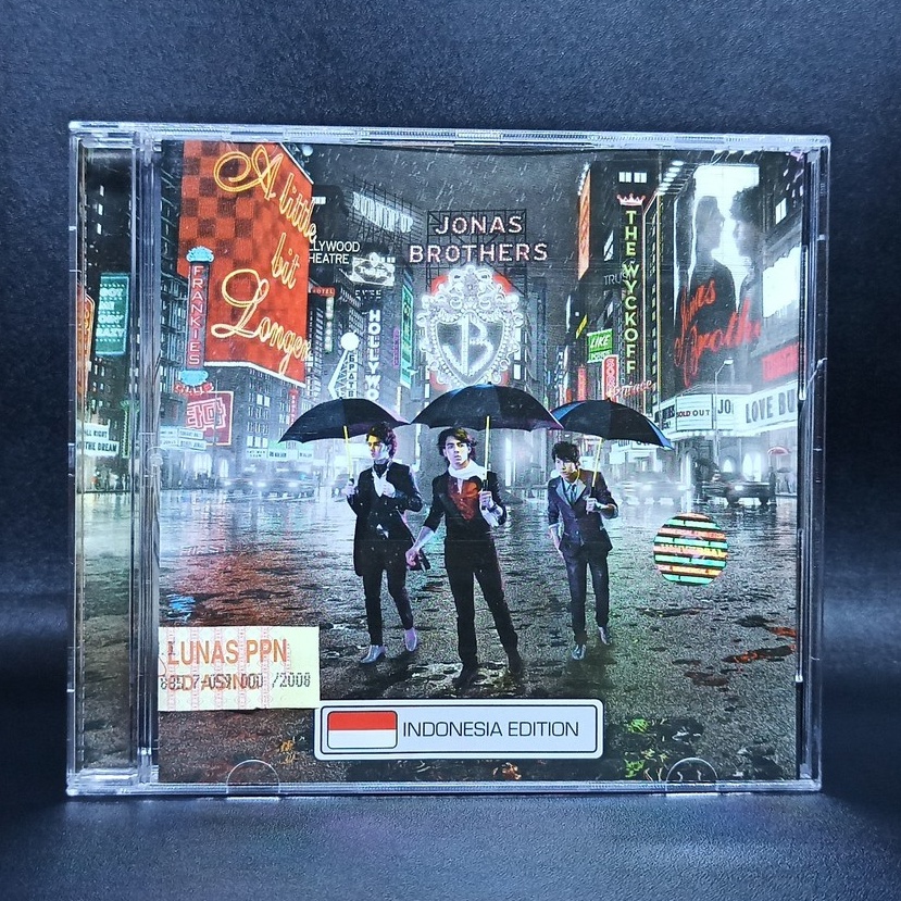 Jual CD JONAS BROTHERS - A LITTLE BIT LONGER ( CD ORIGINAL ) | Shopee Indonesia