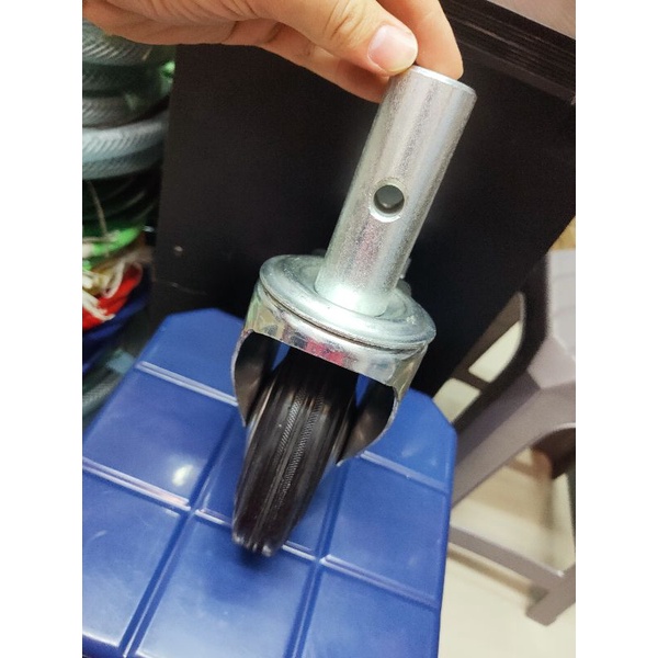 Jual Roda steger 6" karet Roda scaffolding 6in rem Roda stager 6 inch ...