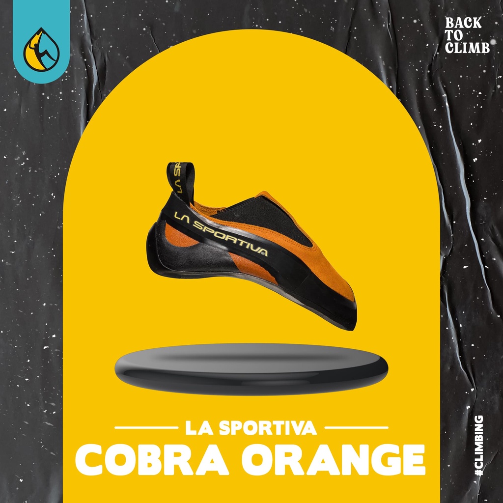 Jual Sepatu Panjat Tebing La Sportiva COBRA Orange - Climbing Shoes ...