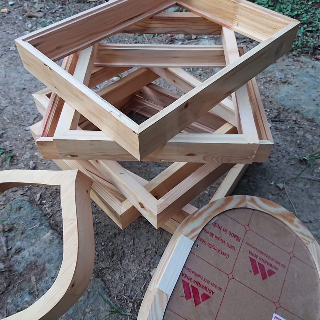 Jual Bingkai Mahar | Pigur jati belanda ukuran 30X40 | Mahar pernikahan ...