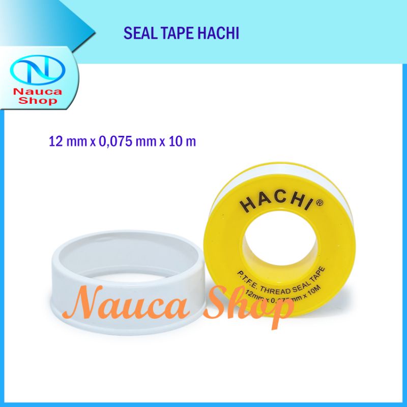 Jual SEAL TAPE HACHI / SIL TIP / ISOLASI KRAN 12mm x 0,075mm x 10m ...