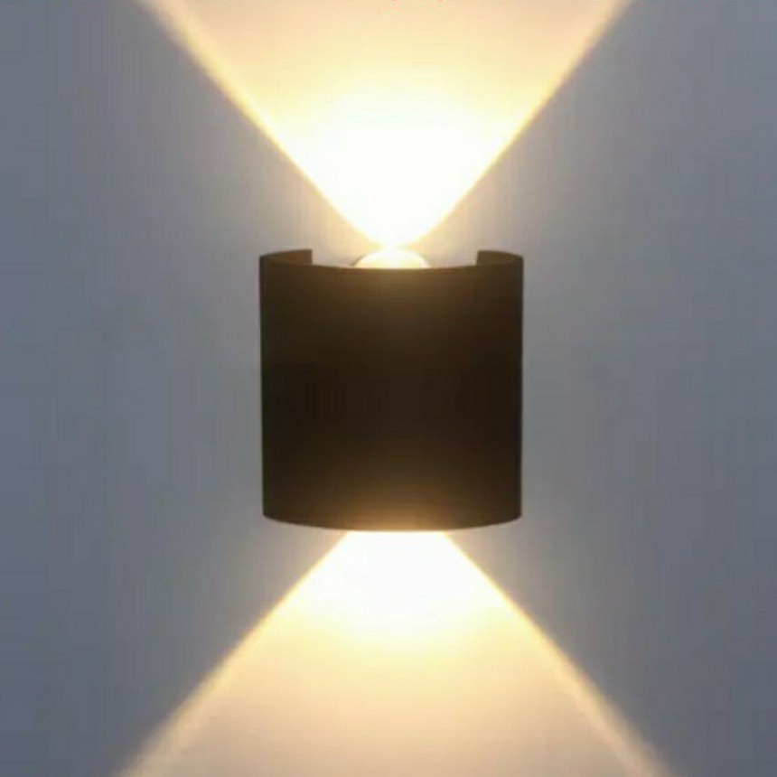 Jual Lampu Dinding LED 2 Arah Wall Light 2W Tembok outdoor taman COB 2 ...