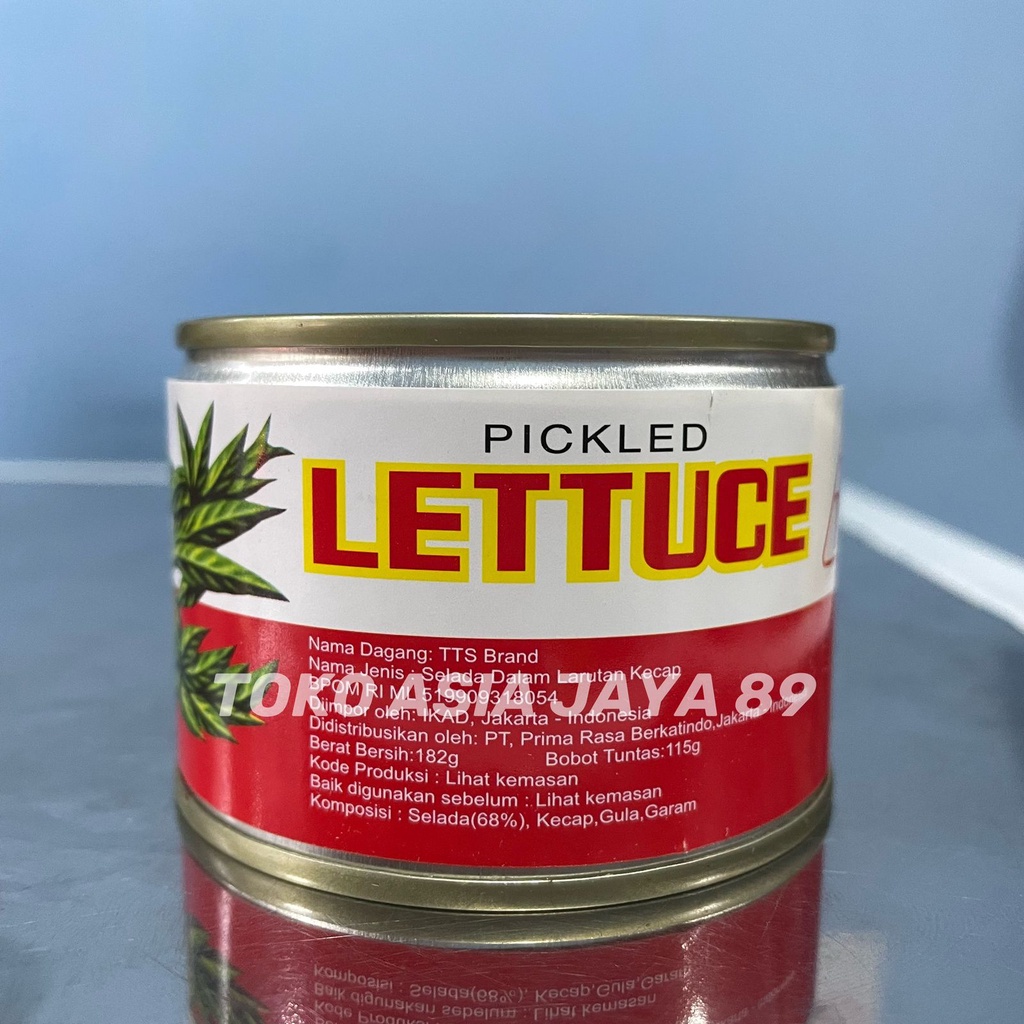 Jual Pickled lettuce / acar selada / cai sim kaleng | Shopee Indonesia