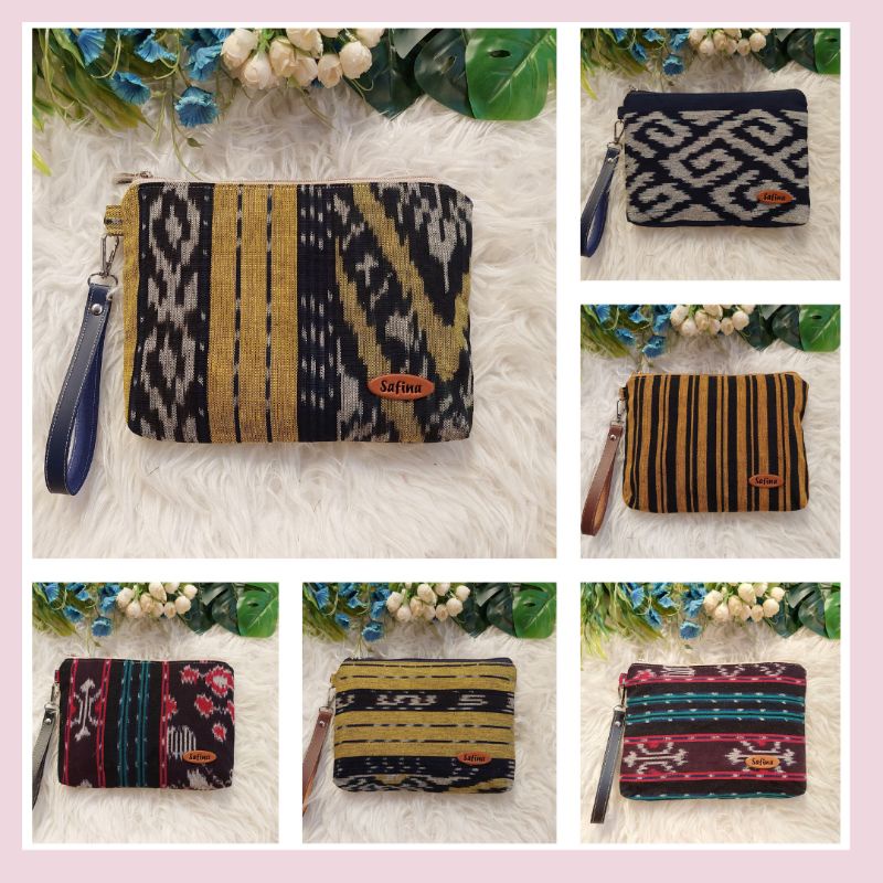 Jual POUCH / DOMPET KAIN TENUN | Shopee Indonesia