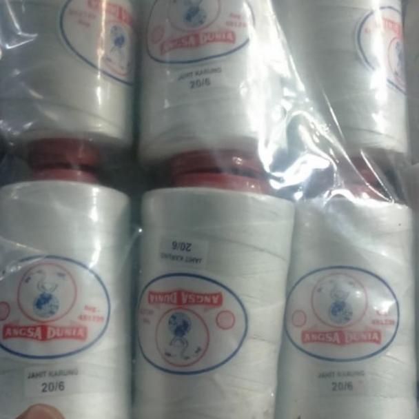 Jual Benang jahit karung atau paper bag closer merk Angsa Dunia ...