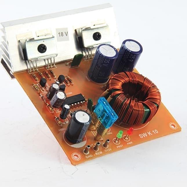 Jual KIT INVERTER 18 VOLT CT INPUT 12 VOLT CONVERTER DC TO CT BELL BGR ...