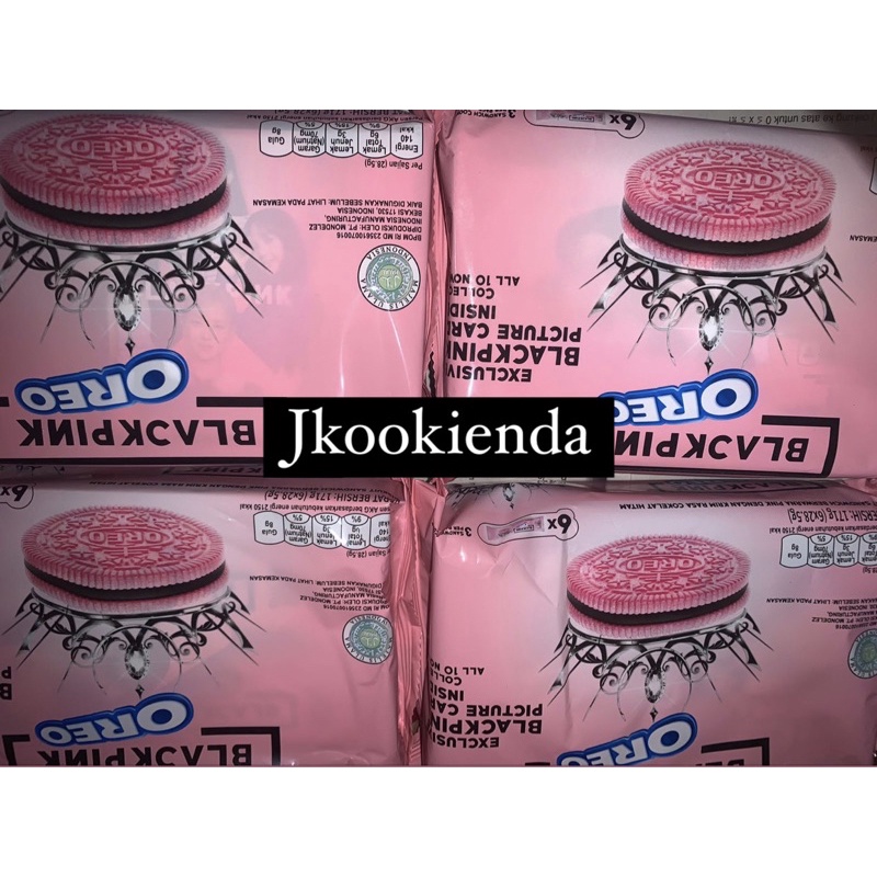 Jual OREO BLACKPINK PC Jennie (ORIGINAL NEW SEGEL) | Shopee Indonesia