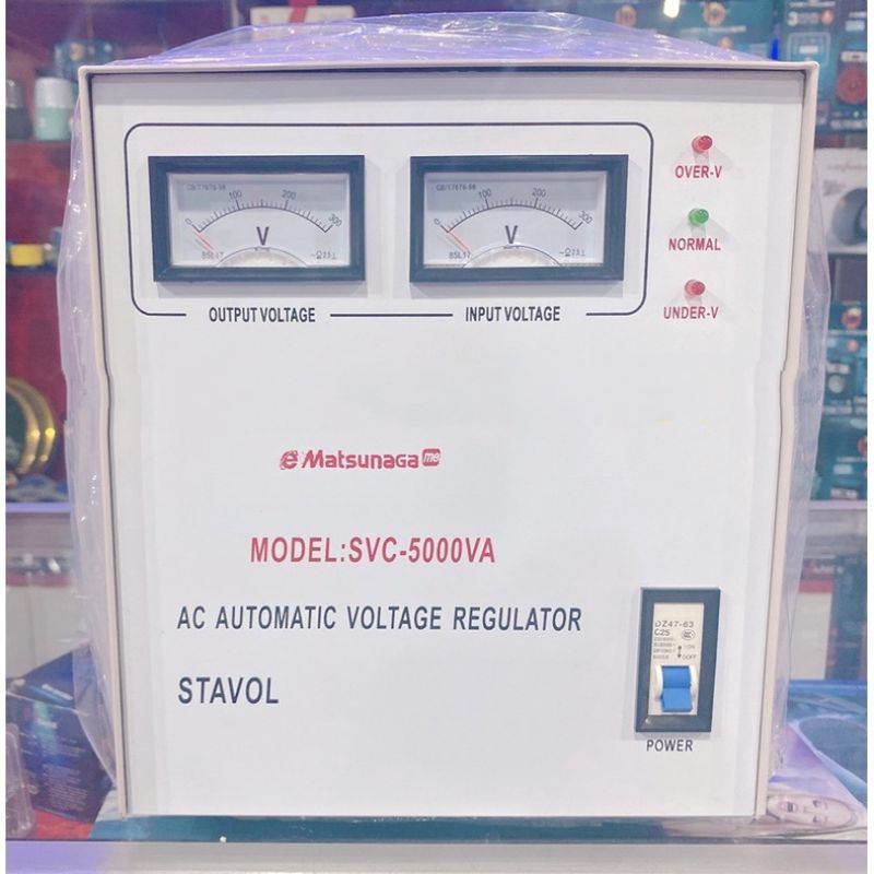 Jual STAVOL 5000 WAT MATSUNAGA SVC 5000 | Shopee Indonesia