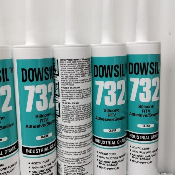 Jual Dow corning RTV 732 clear/ Dowsil 732 silicone sealant clear ...