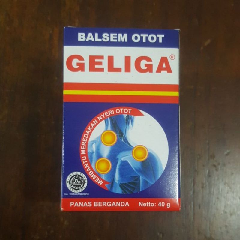Jual balsem otot geliga muscular balm 40gr jamin ori | Shopee Indonesia