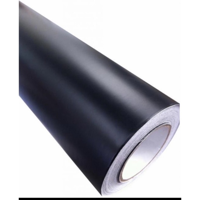 Jual stiker hitam doff mobil 1 roll lebar 122cm X panjang 50 meter ...