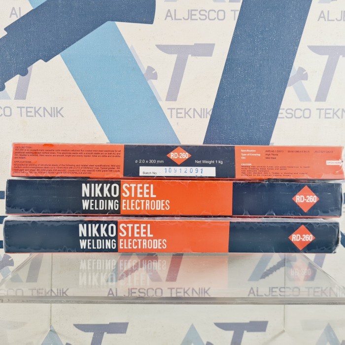 Jual Nikko Steel Rd-260 2Mm Kawat Las Rd260 Kemasan 1 Kg | Shopee Indonesia