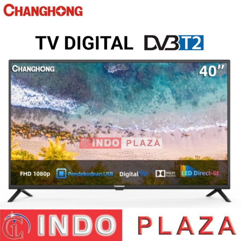 Jual TV CHANGHONG 40 DIGITAL L40G5W FHD | Shopee Indonesia