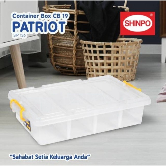 Jual Shinpo Container Box Patriot SIP 136 - CB 19 | Shopee Indonesia