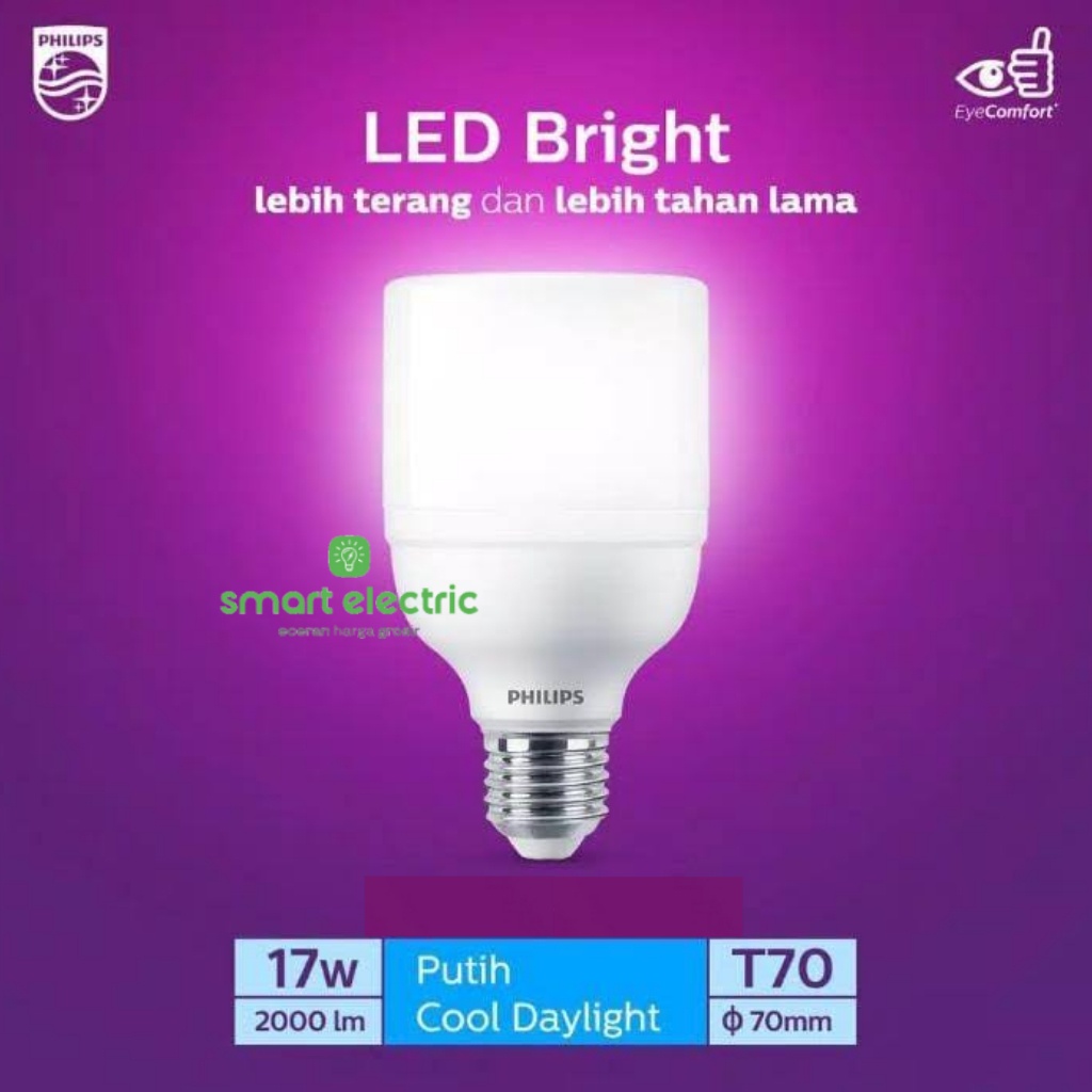 Jual Philips My Care LED Bright 17 Watt Lampu Terang Bohlam Bagus Murah | Shopee Indonesia
