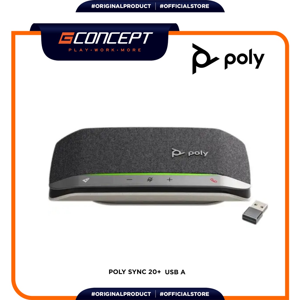 Jual Poly Sync 20+ Speakerphone | Shopee Indonesia