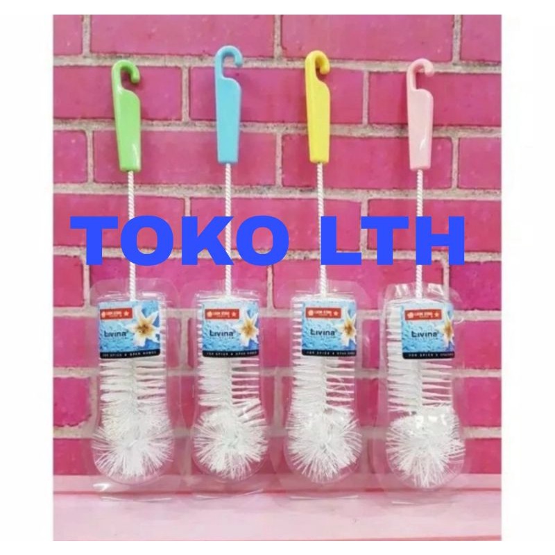 Jual SIKAT CUCI BOTOL PLASTIK SK1 LION STAR 161 LIVINA BOTTLE BRUSH SK ...