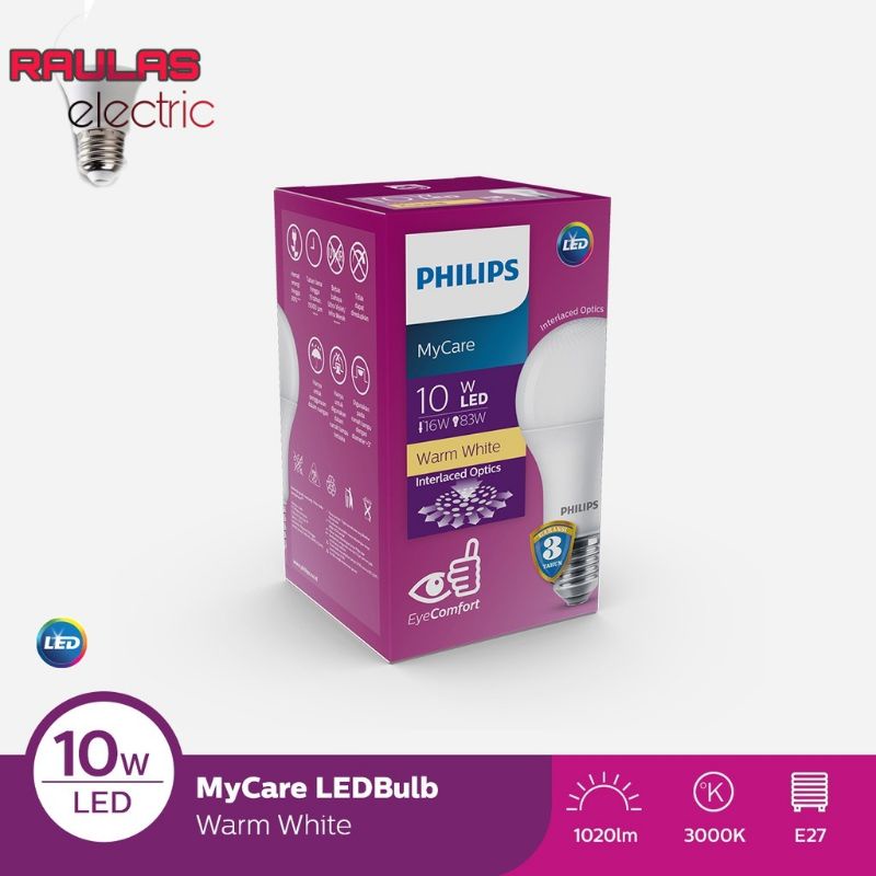 Jual Led Philips MyCare 10 Watt / Lampu Led Philips 10 Watt Cahaya ...