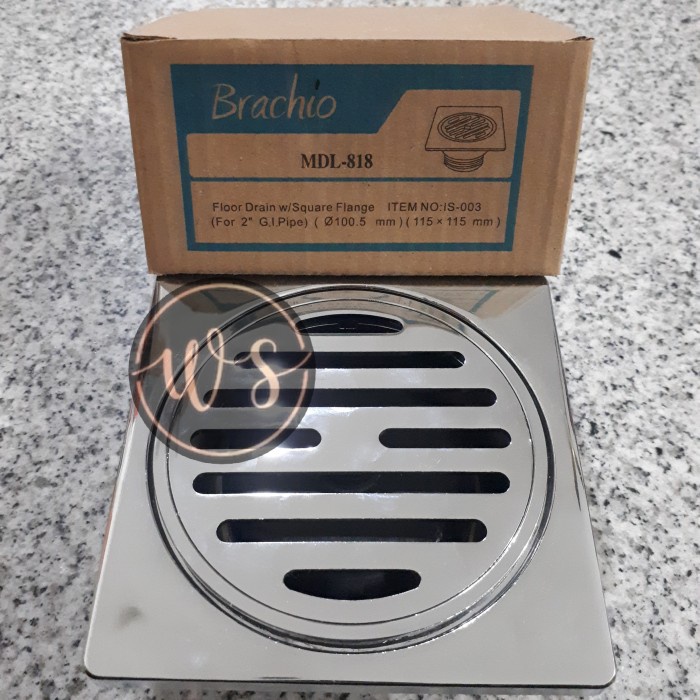 Jual Saringan Saringan Got Stainless Brachio Model Toto Floor Drain Kamar Mandi | Shopee Indonesia