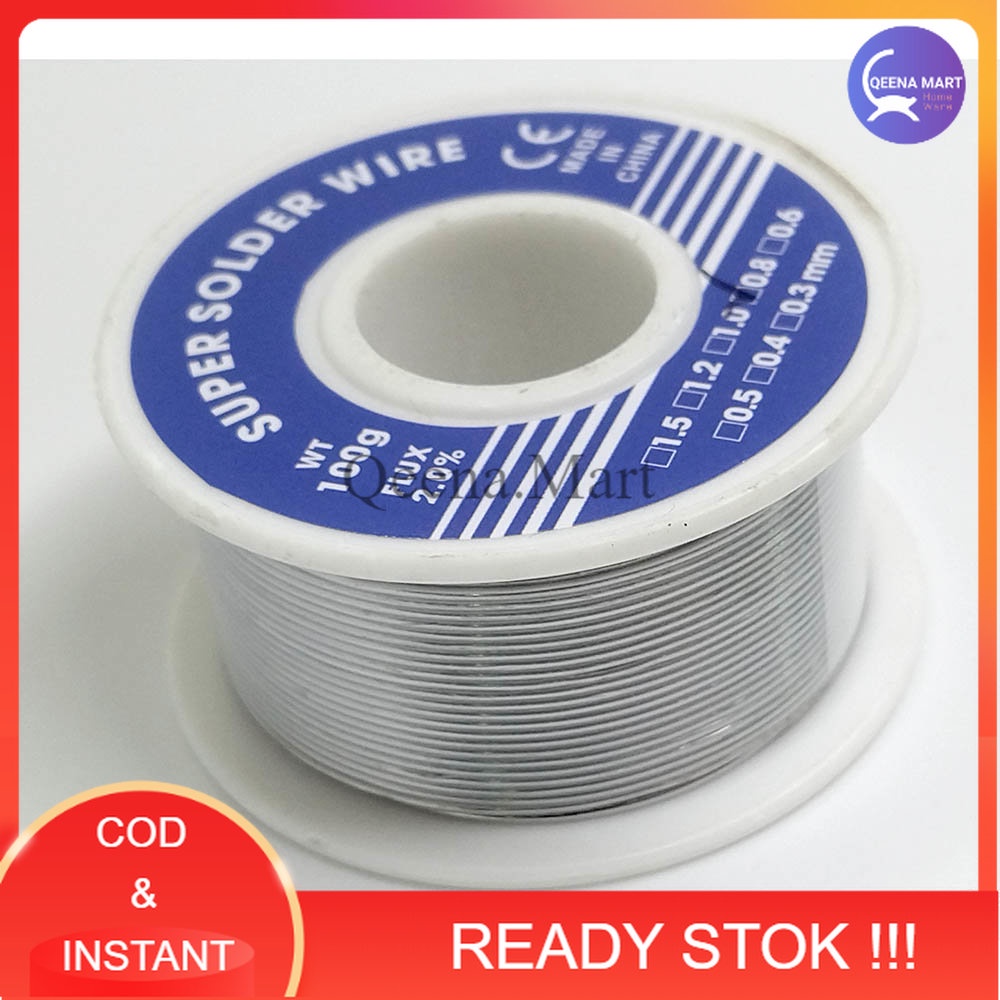 Jual Kawat Timah Solder 63/37 0.8mm 100gr - B-2 | Shopee Indonesia