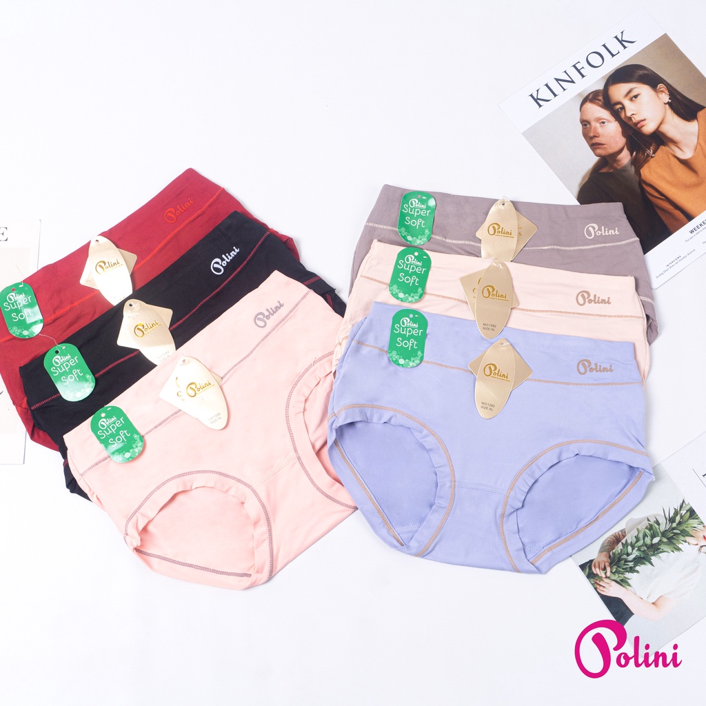 Jual HW - Celana Dalam Wanita Cd Bahan Seamless Polos 1282 Polini ...
