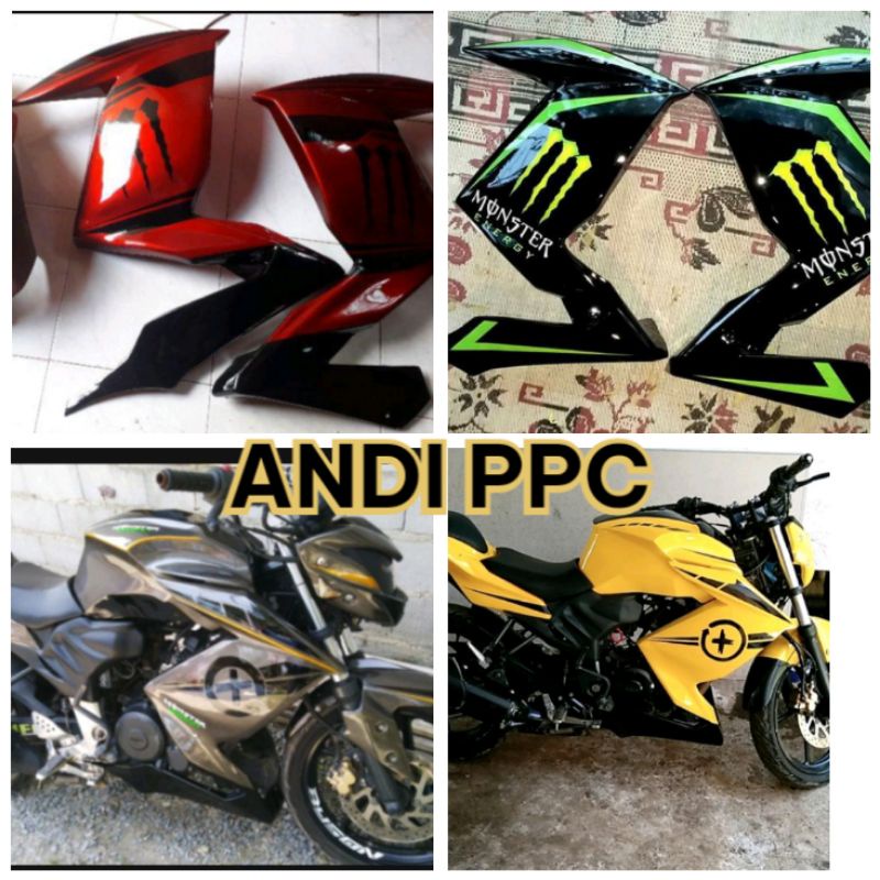 Jual Sayap fairing Byson karbu model ninja z250 | Shopee Indonesia