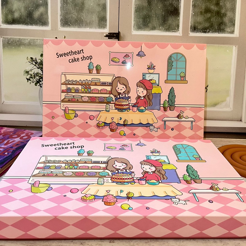 Jual Jurnal Paket Diary 7in1 - SWEET PASTEL PINK - isi notebook hard ...