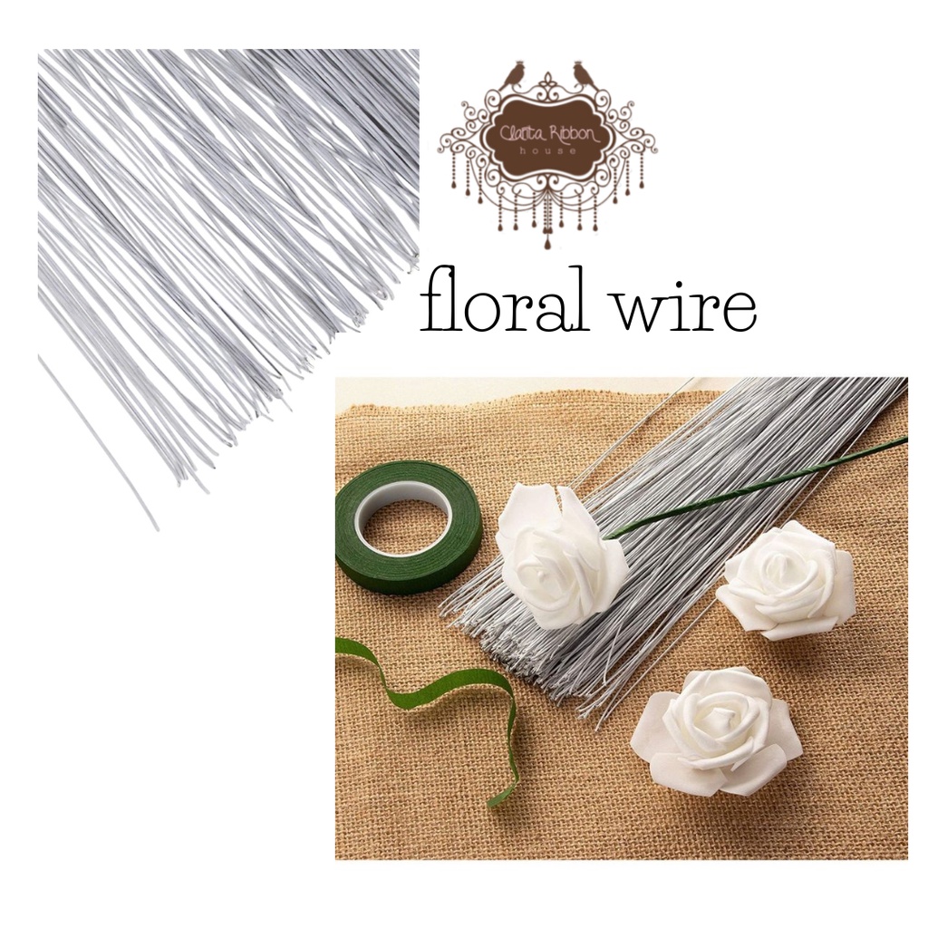 Jual Floral Wire / Kawat Bunga 250gr | Shopee Indonesia
