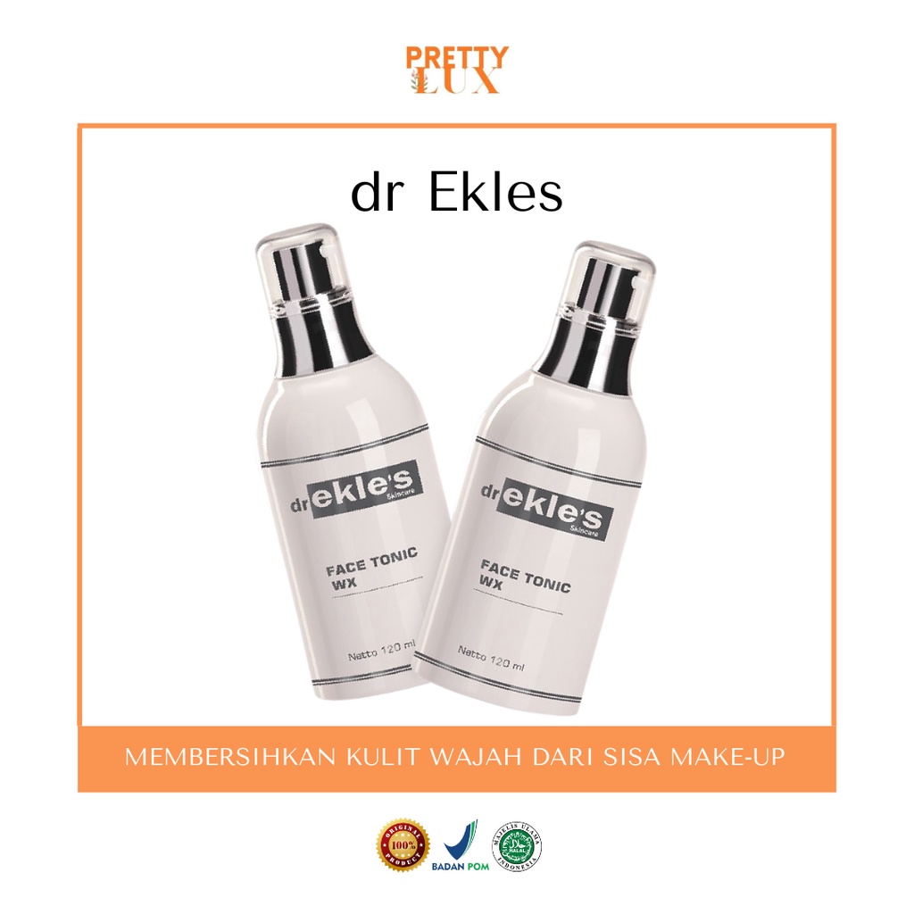 Jual dr Ekles Skincare - Face Tonic Whitening Premium 120ml | Shopee ...