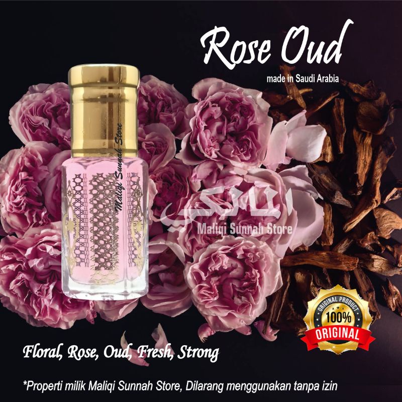 Jual Parfum Arab Rose Oud Original Saudi | Shopee Indonesia