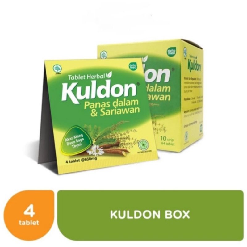 Jual Kuldon Sariawan Box isi 10 strip | Shopee Indonesia
