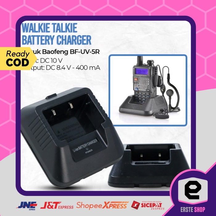 Jual Alat Charger Batere Walkie Talkie Battery Taffware for Baofeng BF ...