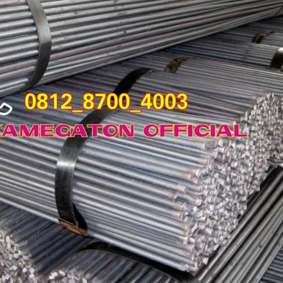 Jual BESI BETON 8 MM POLOS FULL TP 280 SNI +SERTIFIKAT | Shopee Indonesia