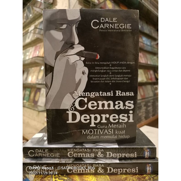 Jual MENGATASI RASA CEMAS DAN DEPRESI. DALE CARNEGIE. ORIGINAL | Shopee Indonesia