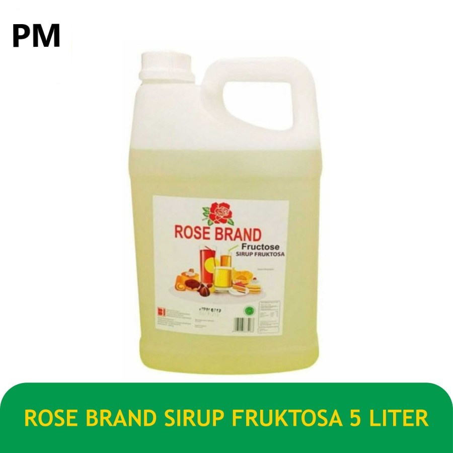 Jual Fructose Gula Cair Simple Syrup Rose Brand Jerigen 5 kg | Shopee ...