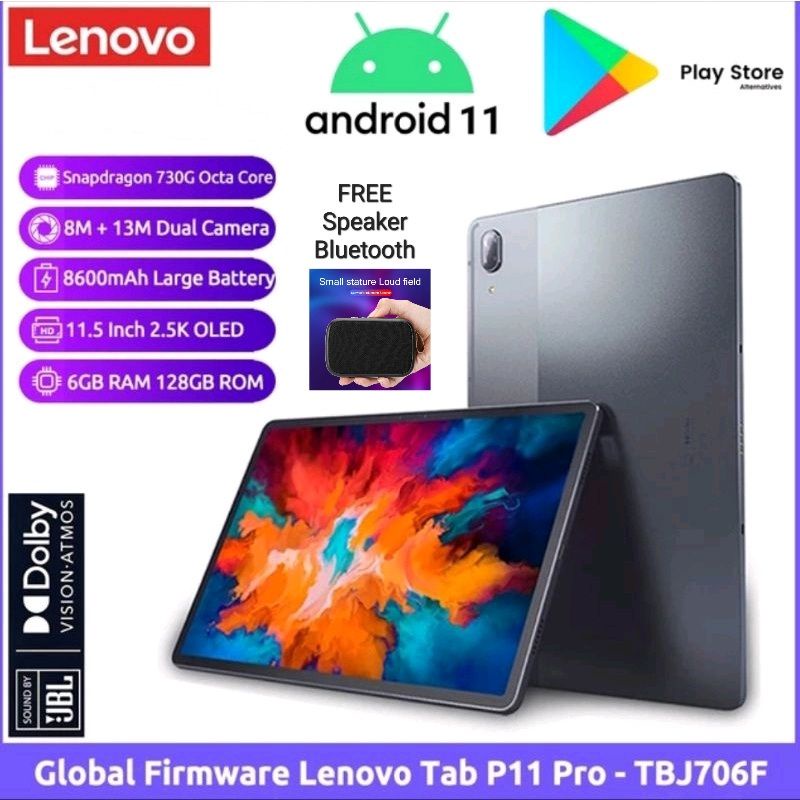 Jual Lenovo Xiaoxin Pad P11 Pro Snapdragon 730 6GB/128GB 11.5" Wifi Android 10 2.5K | Shopee ...