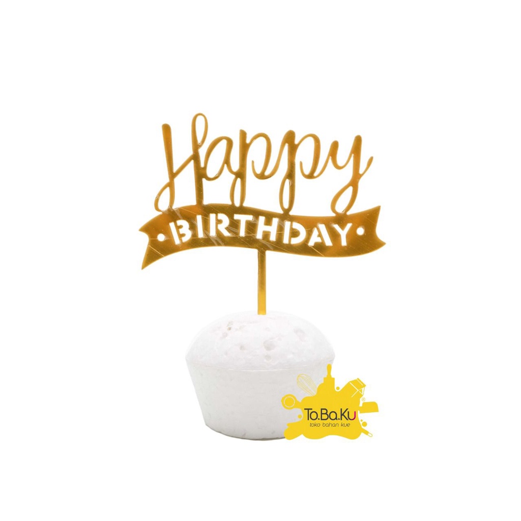 Jual Topper Acrylic HB Pita TA-121 (Pack isi 5pcs) | Shopee Indonesia